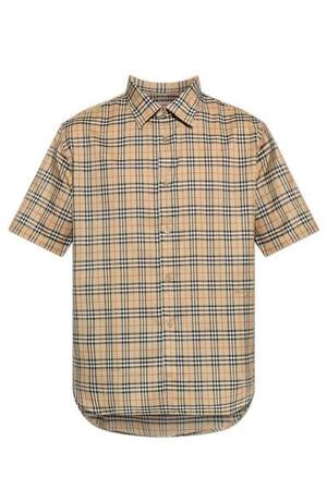 Burberry Radmar Check Short-sleeve Shirt - Sandipchec