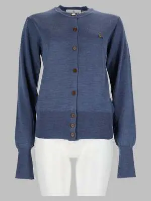 VIVIENNE WESTWOOD 100% Wool Sweater - Blue