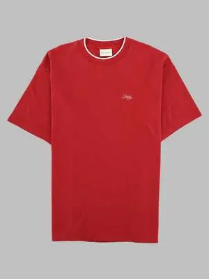 DRÔLE DE MONSIEUR Playful Gentleman Graphic T-shirt - Red