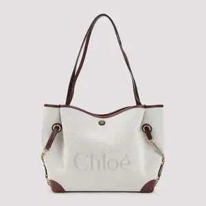 Chloé Clover Canvas & Leather Handbag