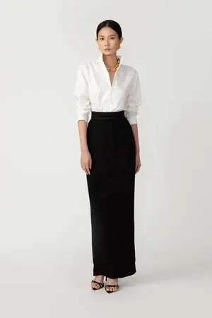 SAU LEE Indya Midi Skirt