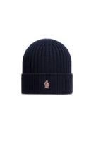 MONCLER GRENOBLE Ribbed Wool Knit Beanie - Multicolor