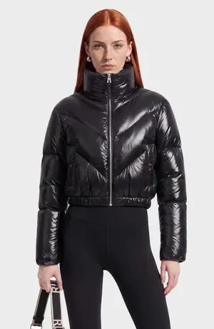 RUDSAK Anslie C Glossy Down Puffer - Black