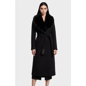 Rudsak Cindy Wool Cashmere Coat - Black