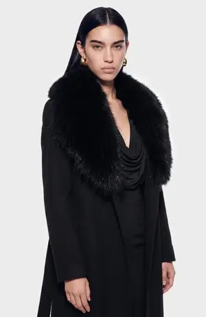 Rudsak Cindy Wool Cashmere Coat - Black
