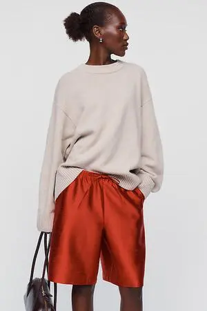 REFORMATION Sandy Shorts - Red