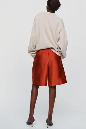 REFORMATION Sandy Shorts - Red
