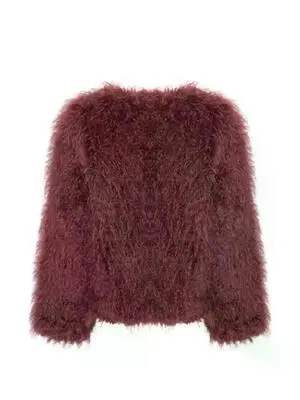 Pho Firenze Faux-fur V-neck Coat