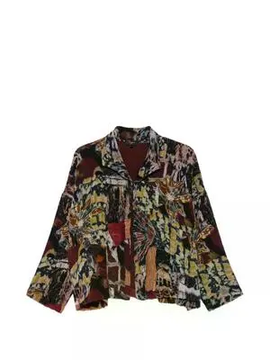 RAGA Abstract-print Jacket