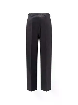 PT TORINO Michael Pressed-crease Straight-leg Trousers - Black
