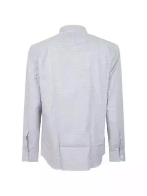 FAY Check-pattern Button-down Shirt