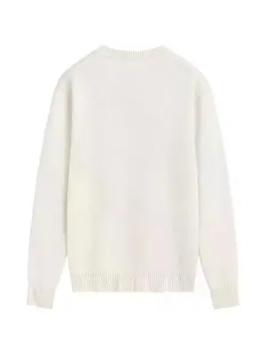 BALLANTYNE Argyle-intarsia V-neck Sweater