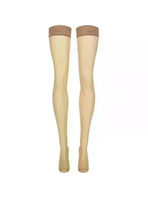 WOLFORD 20 Stay-up Stockings - Neutrals