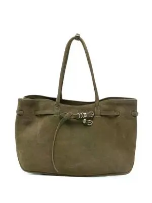 MARGESHEWOOD Large Grandma Tote Bag - Green