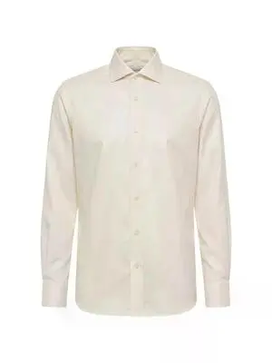 Peserico Long-sleeve Button-down Shirt