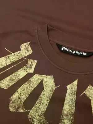 Palm Angels Logo-print Loose-fit T-shirt