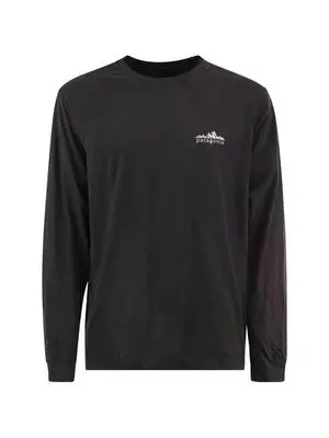 Patagonia Fitz Roy Foothills Long-sleeve T-shirt - Black