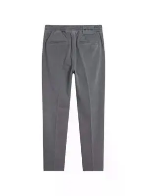 Kiton Drawstring Elasticated-waistband Trousers - Grey