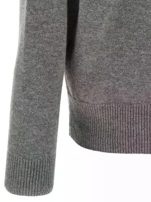 LARMERI STUDIO Rebecca Mélange-effect Cardigan