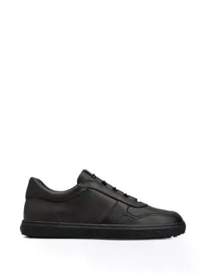 TOD'S Red Dot Sneakers In Leather - Black