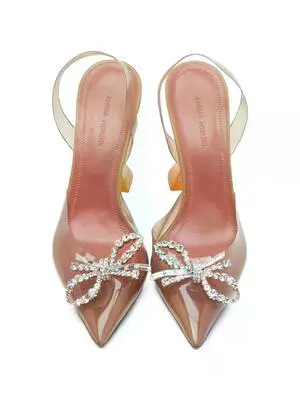 Amina Muaddi Rosie Slingback Pumps