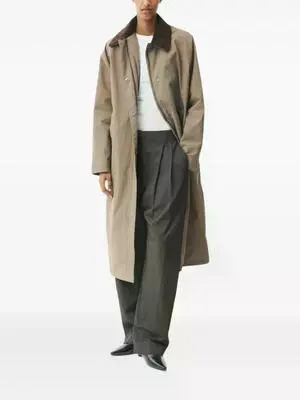WELTER SHELTER Long Coach Raincoat - Neutrals