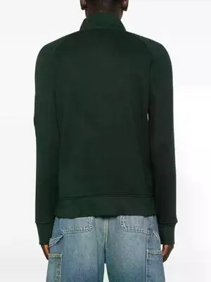 C.P. COMPANY Quarter-zip Lens-detail Sweatshirt