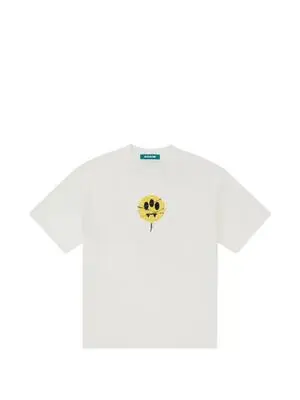 BARROW Graphic-print Logo-print T-shirt - Neutrals