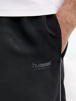 HUMMEL Piped-trim Logo-print Track Pants