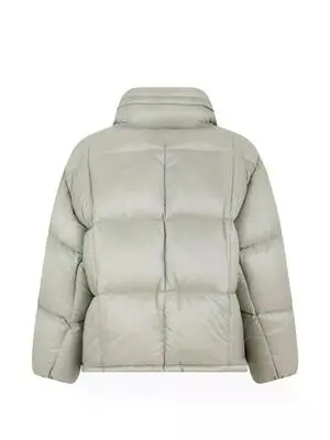 MOORER Astro-rgl Padded High-neck Puffer Jacket - Grey