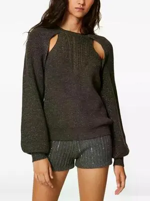TWINSET Cable-knit Jumper With Cut-outs