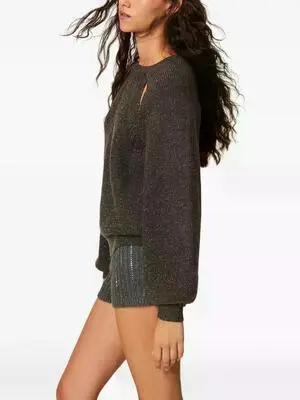 TWINSET Cable-knit Jumper With Cut-outs