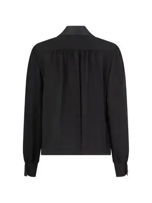 John Richmond Lace-panelled Blouse