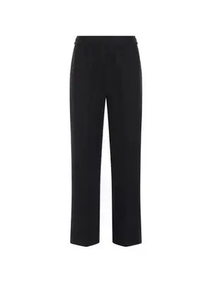 CFCL Ribbed-knit Straight-leg Trousers