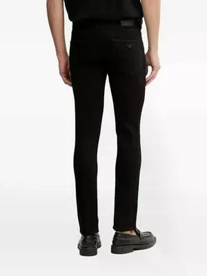 EMPORIO ARMANI Logo-plaque Skinny Jeans