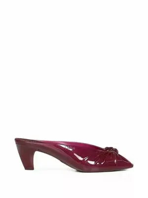 Chloé Jelly Mules - Red
