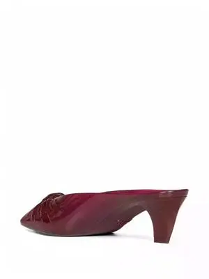 Chloé Jelly Mules - Red