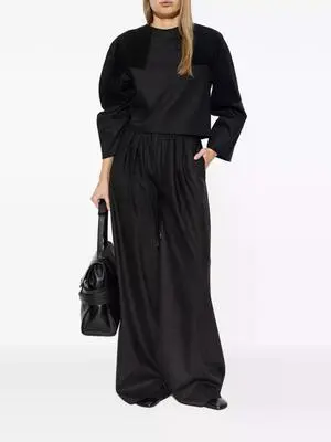 Max Mara Wool Flannel Blouse Dark - Grey