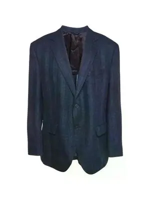BOSS Jestor4 Plaid Blazer