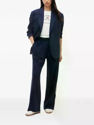 TOMMY HILFIGER Logo-patch Side-stripe Track Pants