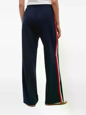 TOMMY HILFIGER Logo-patch Side-stripe Track Pants