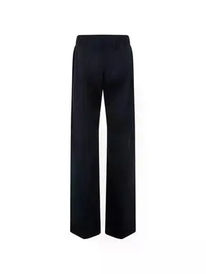 MOORER Pinstripe Drawstring-waist Trousers