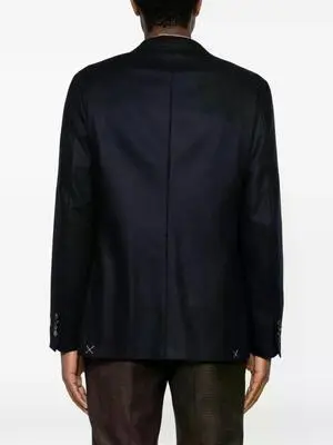 Canali Double-breasted Wool Jacket