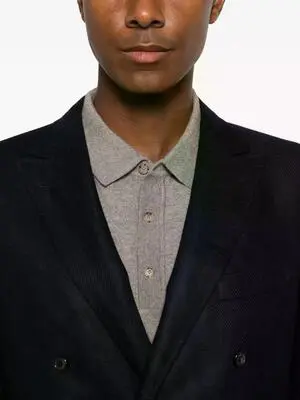 Canali Double-breasted Wool Jacket