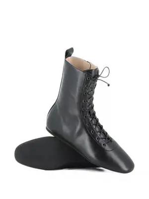 Le Monde Beryl Wren Lace-up Leather Ankle Boots