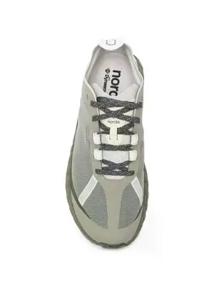 NORDA Logo-print Panelled Sneakers - Grey