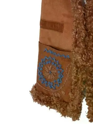 Pho Firenze Teddy Vreversible Embroidered Waistcoat