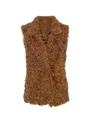 Pho Firenze Teddy Vreversible Embroidered Waistcoat