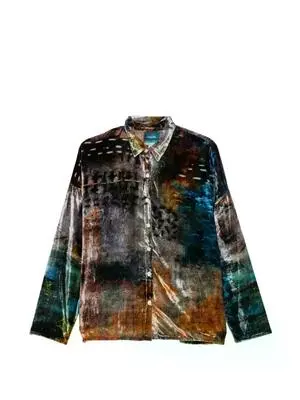 YAVI Abstract-print Jacket