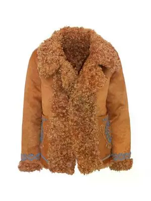 Pho Firenze Reversible Embroidered Coat